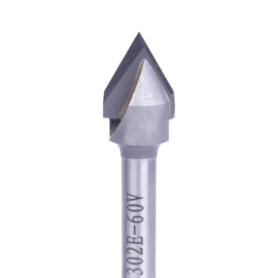 Essentials #302E 0.50" V-Bit Cutter - 60° - (Qty 2) - Carbide 3D