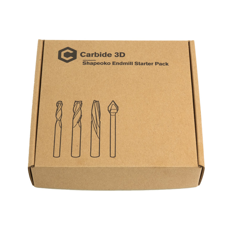 Shapeoko Endmill Starter Pack - Carbide 3D